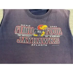 Delta | Shirts | Delta Muscle Tee Mens Medium Faded Purple Kansas ...